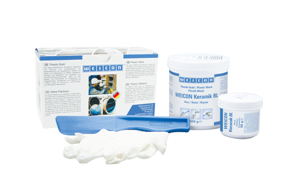 WEICON Ceramic BL 500 g | mineral-filled epoxy resin system | WEICON